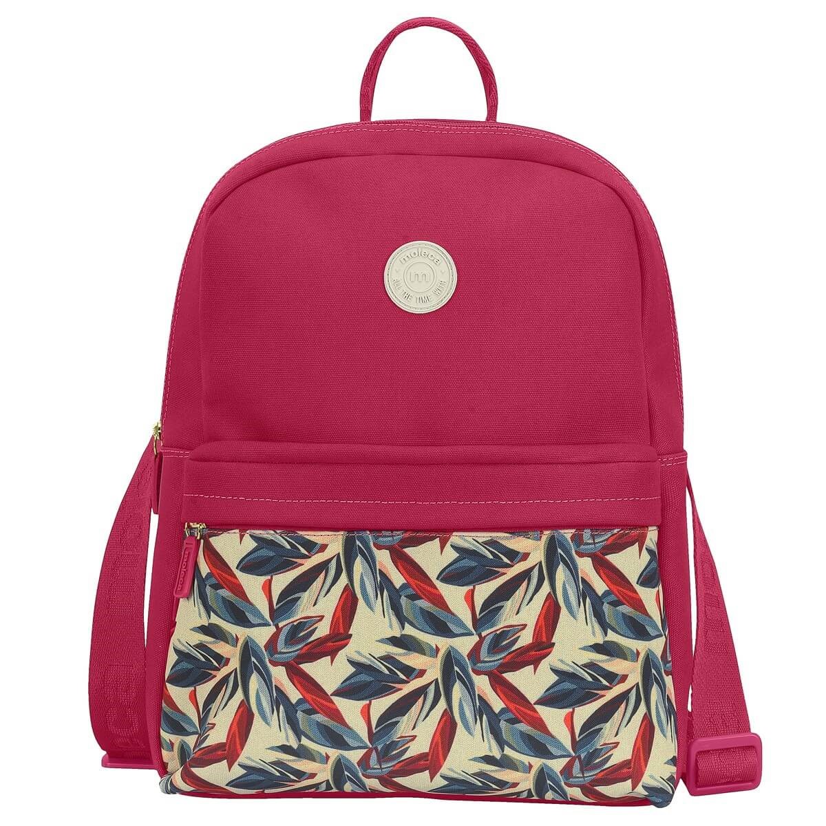BRASILIA - MOLECA SCHOOL BAG - Cherry - Le Club
